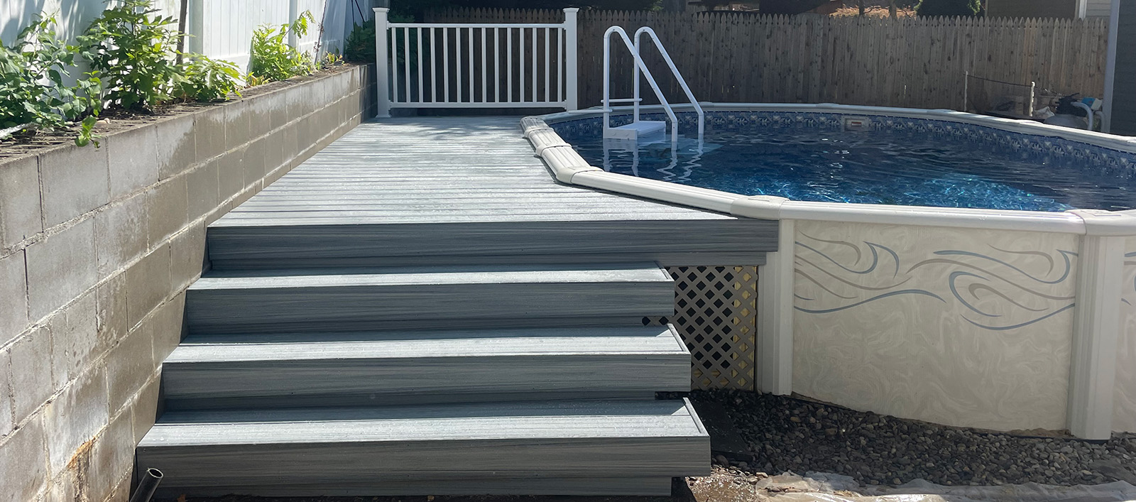 Custom Pool Decks in Bellmore